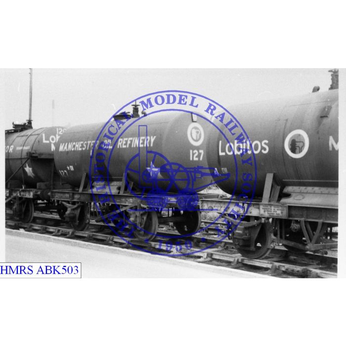 [ABK503] Lobitos (Ellesmere Port) 14T tank wagon 127 Stanlow c1972 R3L ...