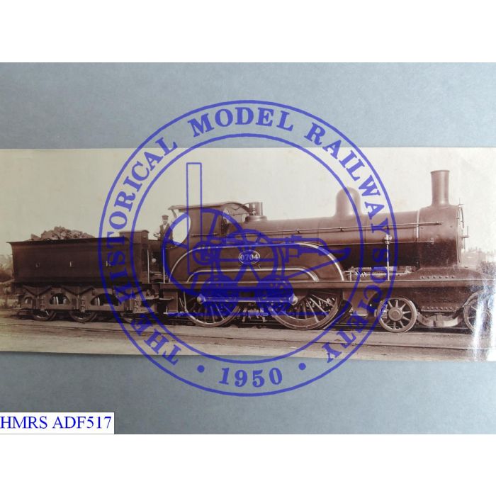 [ADF517] 4-4-0 GE G16 0704 [Blue] RHS, renumbered from 704 early 1892 ...