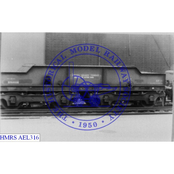 [AEL316] Diesel brake tender BR B964108 Diag:558 at Clapham junction ...
