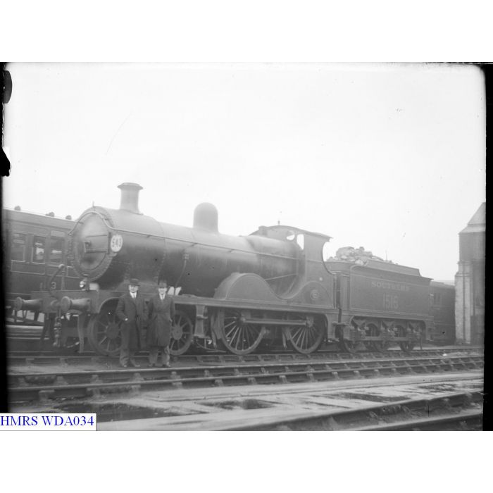 [WDA034] ex SECR E class No.1516 in SR livery