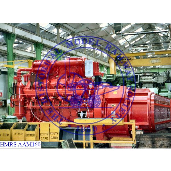 [AAM160] Class 43 HST complete Valenta engine. Painted red as belongs ...