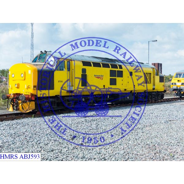 [ABJ593] 97303 Network Rail yellow livery. Fitted with European Rail ...