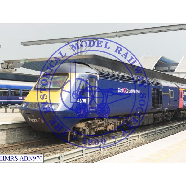 [ABN970] 43175 HST power car GWR 175th Anniversary in First Great ...