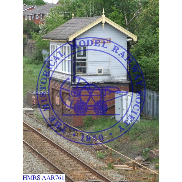 [AAR761] Prescot signal box east of the Wigan end of the Liverpool ...
